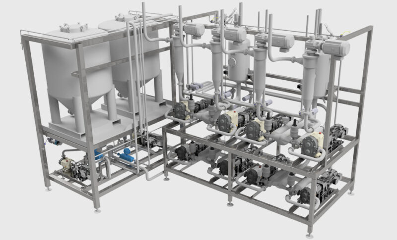 Inline blending plant - Asepto